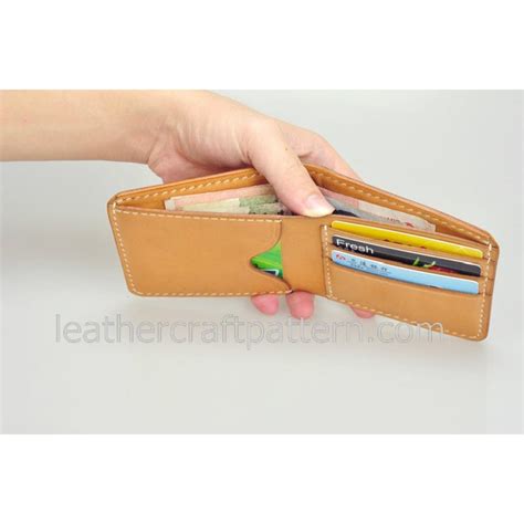 Leather Wallet Pattern Billfold Short Wallet Patterns Pdf Download