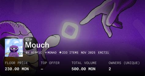 Mouch 230 00 Mon Collection Opensea