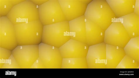 abstract bubble texture in yellow using as header or backdrop 3d