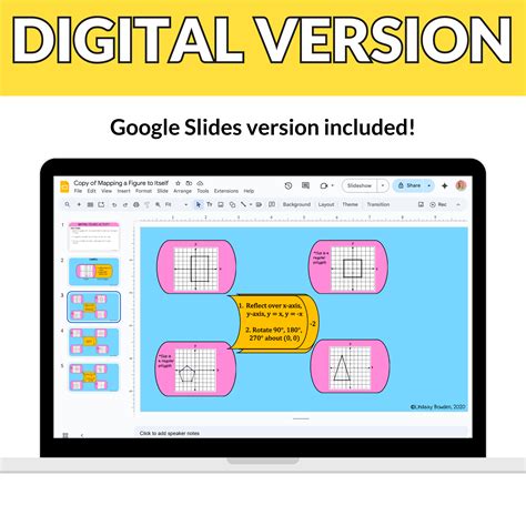 Transformations Mapping A Figure Activity Lindsay Bowden