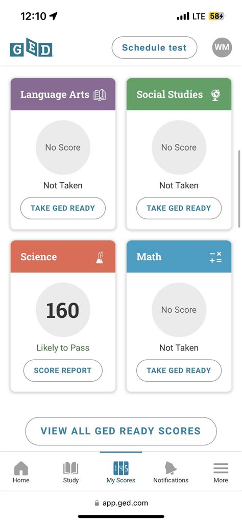 Update Ged Ready Science Test Rged