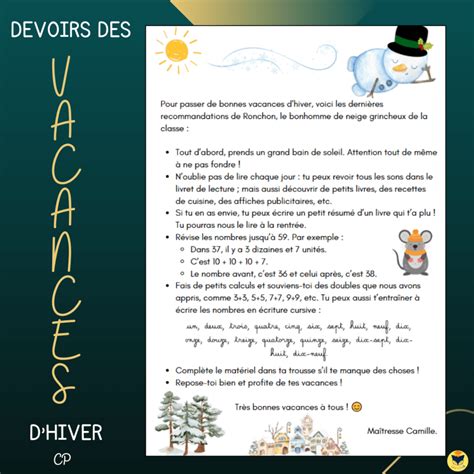 Devoirs Chat Décole