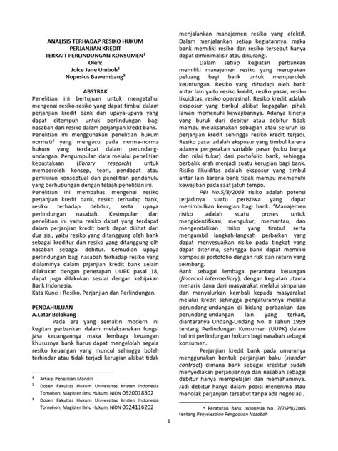 Jak Lexprivatum Jurnal Joice Jane Umboh Ukit Pdf
