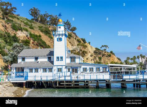 Avalon Ca Usa September 13 2023 Exterior View Of The Historic