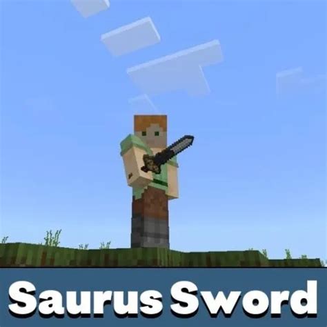 Download Ancient Saurus Sword Mod For Minecraft Pe Ancient Saurus