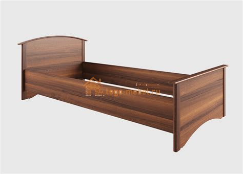 Янна ЯН 37 Кровать 900 2000 с низкой спинкой с настилом купить в СПб Интернет магазин Лего Мебель