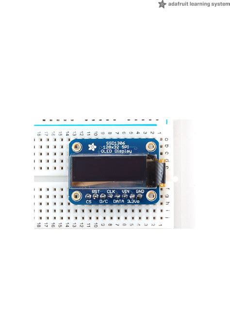 Monochrome OLED Breakouts Datasheet By Adafruit Industries LLC Digi Key Electronics