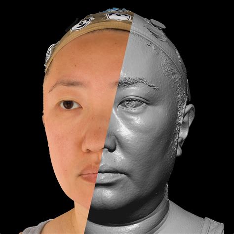 3d Asian Female 40s Head Scan 016 Turbosquid 2062596