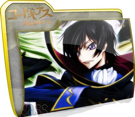 Code Geass Folder Icon By Ceal13 On Deviantart