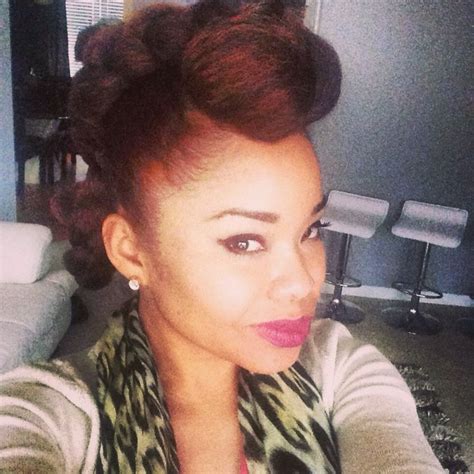 Mohawk Bun Hair Mohawk Fashion