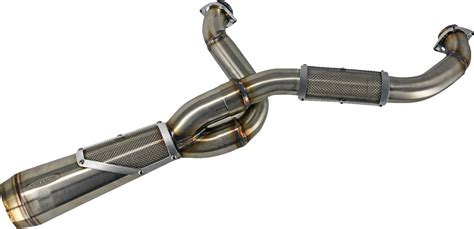 Trask 2 Into 1 Big Sexy Exhaust System Natural — Lifestyle Cycles