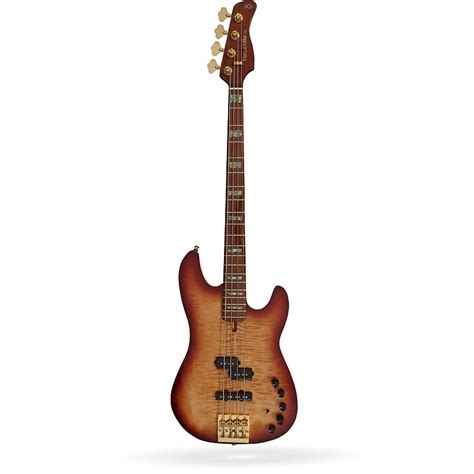Sire Marcus Miller P10dx 4 String Bass Roasted Flame Maple Reverb