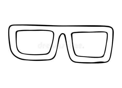 Square Eye Glasses Vintage Eye Wear Frames Black Silhouette Nerd Geek Freehand Men