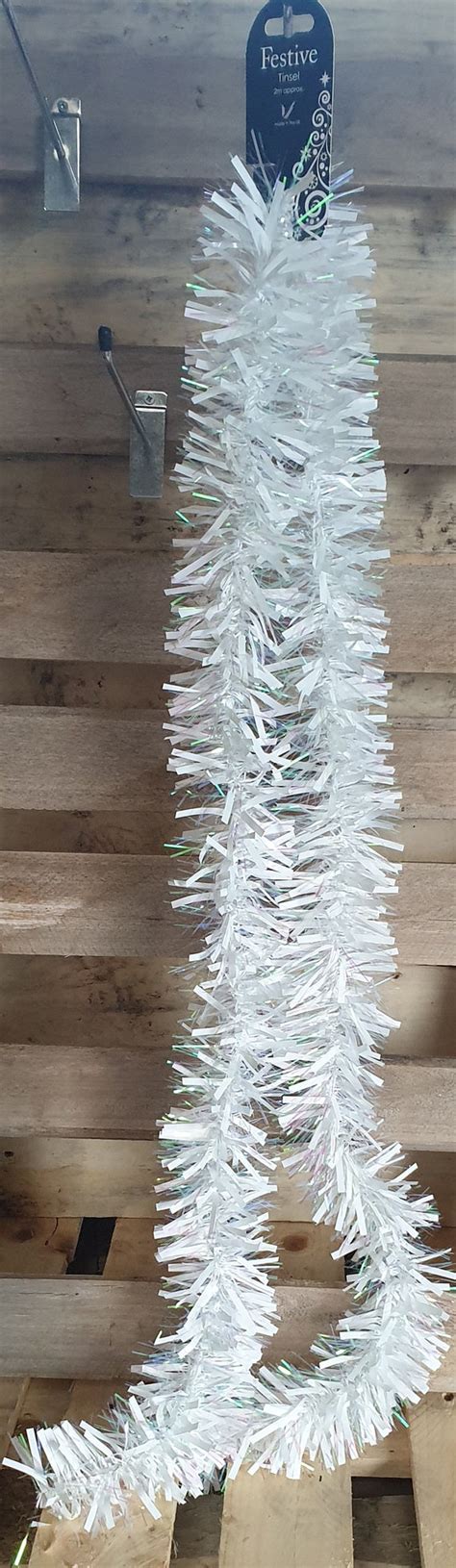 Gold Tree Garland Skyte® 2m Christmas Tinsels Redandwhite Candy Mix