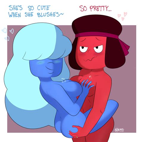 Rule 34 2d 2girls Blue Skinned Female Blue Body Blue Hair Blue Skin