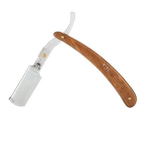 Nunafey 1mm Razor With Blade Durable Classic Safety Razor Folding