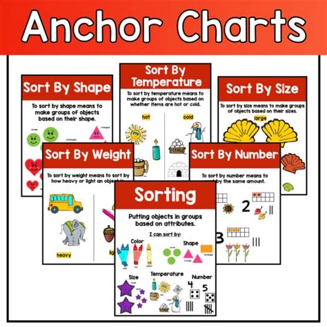 Kindergarten Math Unit Sorting By Jessica Rosace Tpt