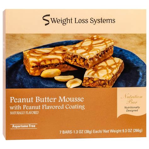 Weight Loss Systems Protein Bar Peanut Butter Mousse 7
