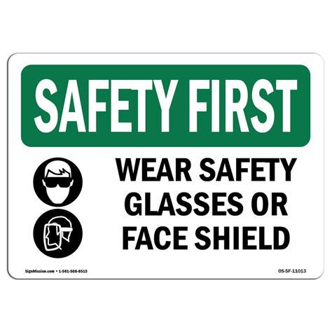 Signmission Osha Safety First Sign Wayfair