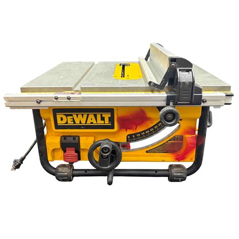 Dewalt 120 Volt Corded 10 Inch Job Site Table Saw Dw745 Local Pickup Only