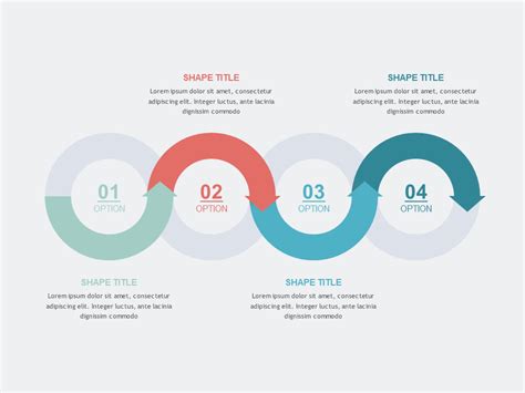 Arc Arrow Connect Powerpoint Templates Powerpoint Free