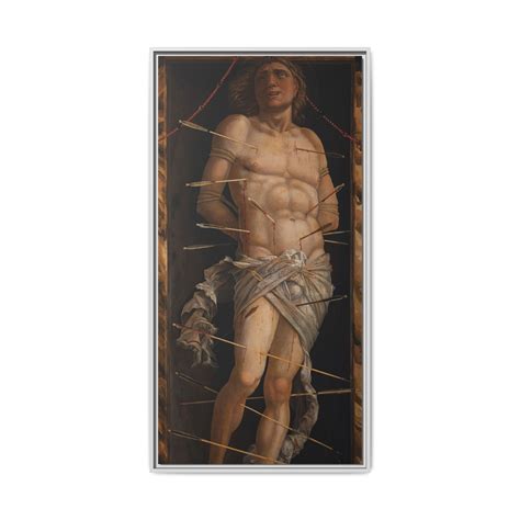 The Martyrdom Of St Sebastian By Andrea Mantegna