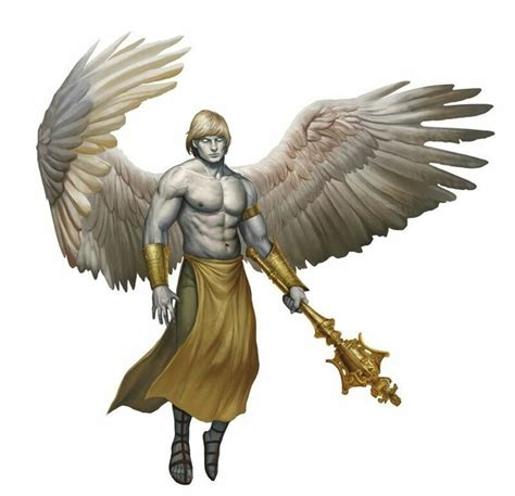 Angel Monadic Deva Pathfinder Pfrpg Dnd Dandd D20 Fantasy Dungeons