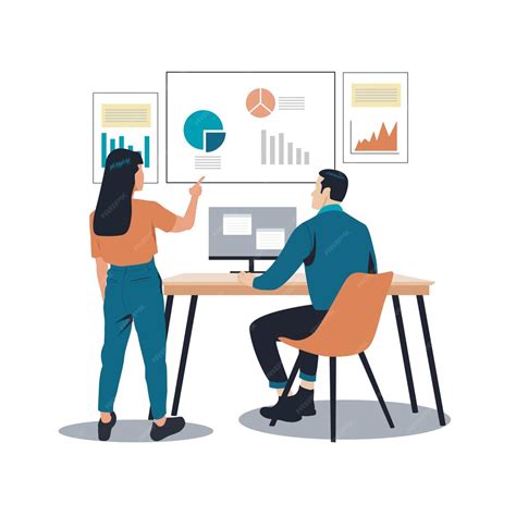 Premium Vector Free Vector Data Analyse Illustration Concept