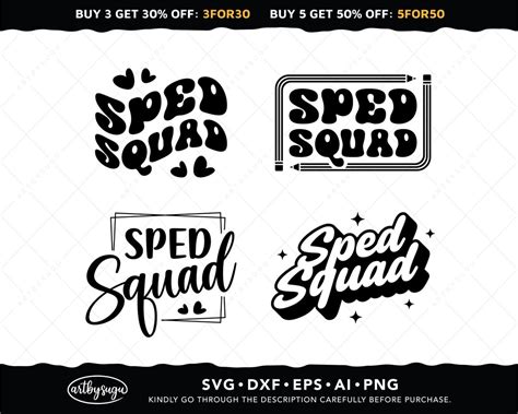 Sped Squad Svg Sped Teacher Shirt Svg Cute Teacher Svg Special Education Gift For Sped Sped