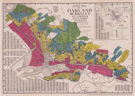 Redlining California 1936 1939 Bay Area