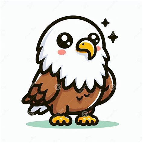 Kawaii Eagle Art Stock Illustration Illustration Of Pastel 326648022