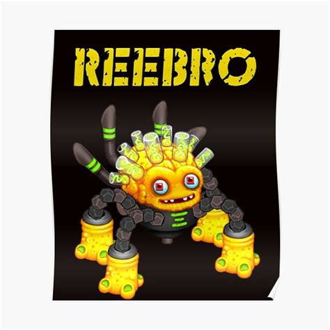 My Singing Monsters Reebro Premium Matte Vertical Poster Sold By