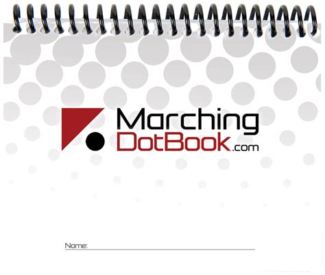 Dot Books And Charting Packs Marching Dot Book Custom Dot Books For