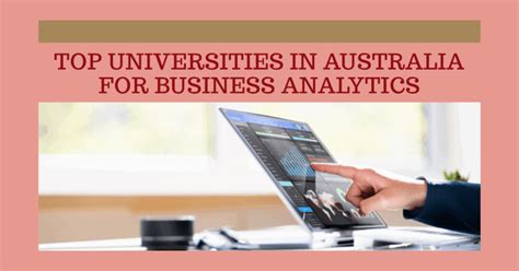 The Best Universities In Australia For Business Analytics Ambitio