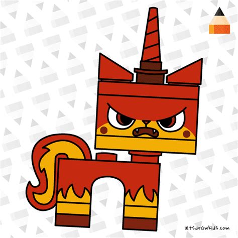 How To Draw Unikitty Angry Unikitty Unikitty Coloring Pages