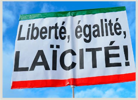 Freedom Equality And Secularism Sign From A Marriage Equality