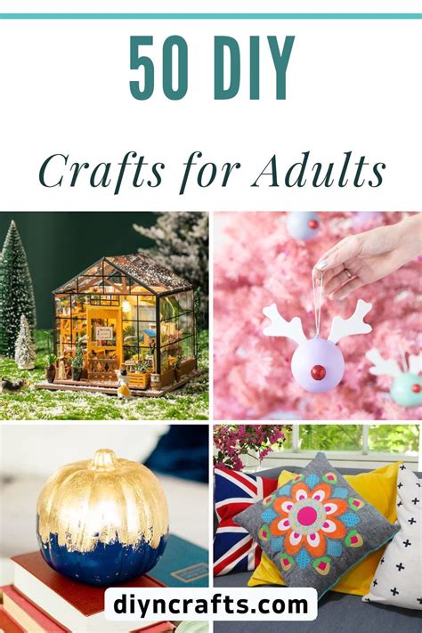 Best 13 50 Diy Crafts For Adults Easy Projects Artofit