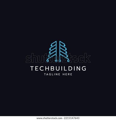 Building Technology Logo Icon Design Template Stock Vector Royalty