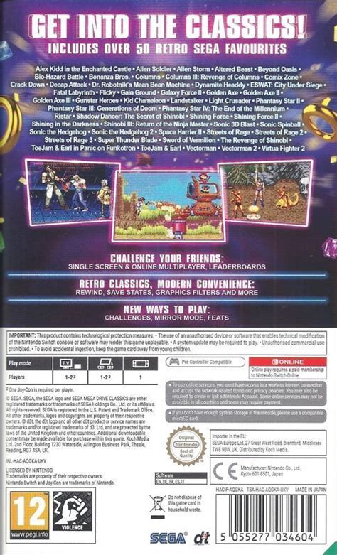 Sega Genesis Classics Box Shot For Playstation 4 Gamefaqs