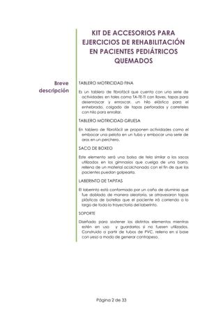 Kit De Accesorios Para Ejercicios De Rehabilitación En Pacientes