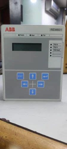 Abb Relay Rem 601 4 Pole At ₹ 46500 Piece In Vijayawada Id 2853594377573