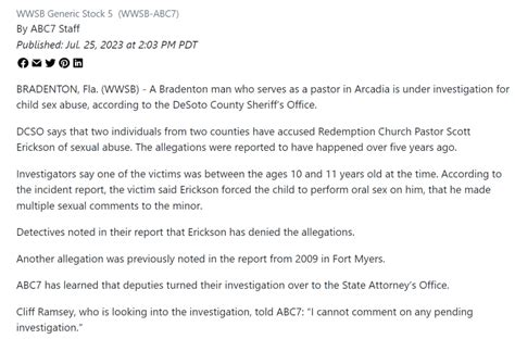 1109 Scott Erickson Republican Sexual Predators