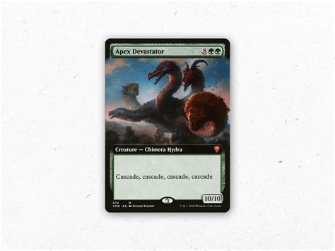 Apex Devastator Cmr Extended Proxy Highest Quality Mtg Proxy Etsy