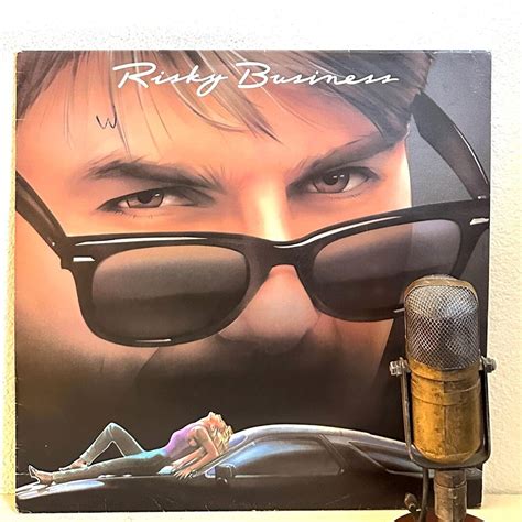 Risky Business Vinyl Movie Soundtrack 1980s Uk Import 1985 Virgin W