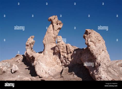 Salt Formation Las Tres Maries Three Maries In Valle De La Luna