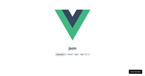 Vue Template Forked Codesandbox