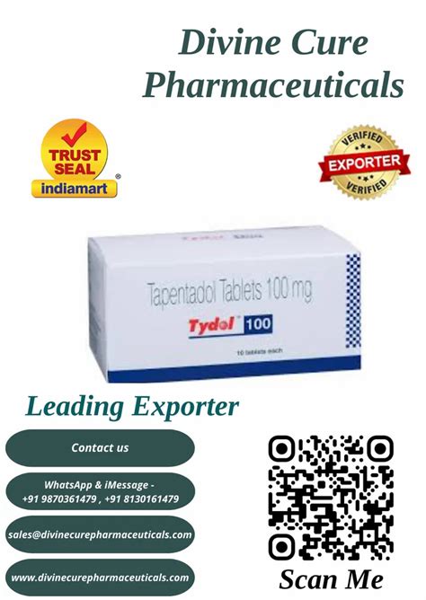 100mg Tydol Tab Packaging Type Strip Packaging Size 1x10 Tablets At