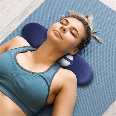 The Lumbar Traction Massager With Ems Red Lightheat Therapy Modes