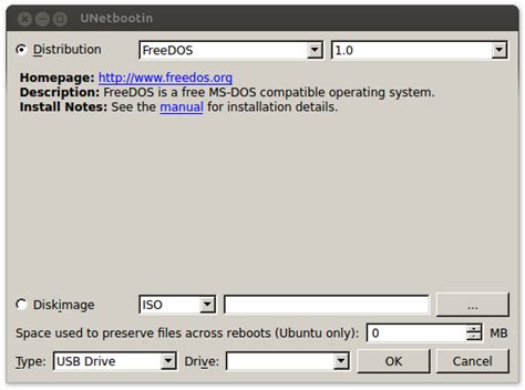 Xubuntu How To Create Dos Boot Usb Flash Drive With Xubuntu Ask
