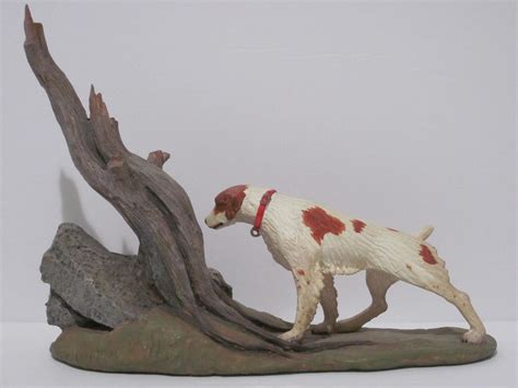 Danbury Mint Hidden Quarry Figurine By Stan Bentall Brittany Spaniel